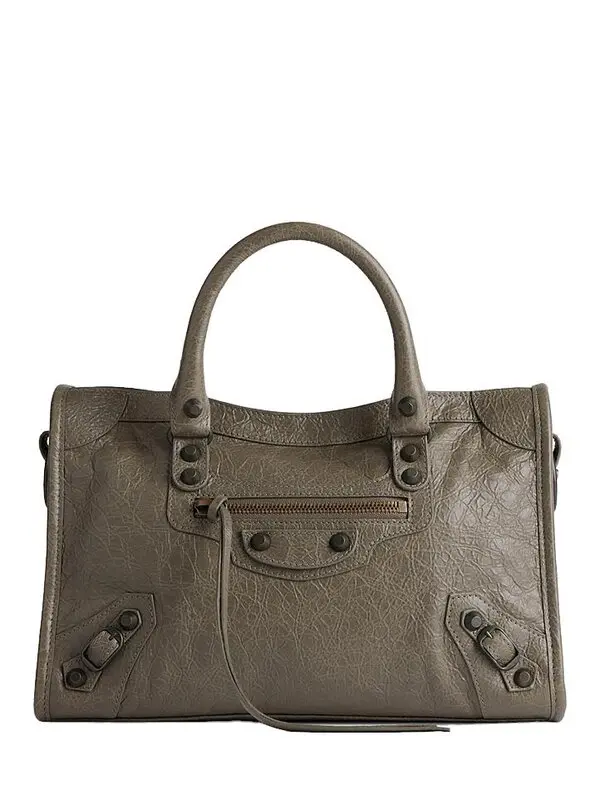 Balenciaga Le City Handbag - Dark Green