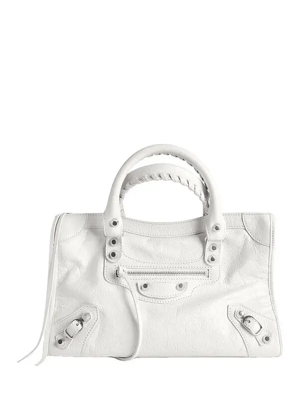 Balenciaga Le City Handbag - Optic White