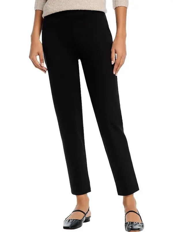 Eileen Fisher Slim Ankle Pants - Black