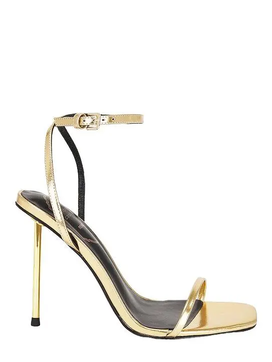 MICHAEL COSTELLO X Esther Heel In Metallic - Gold