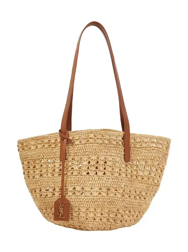 Saint Laurent - Panier Small Raffia Basket Bag