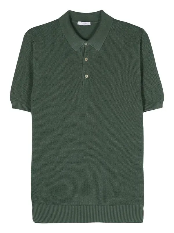 Boglioli Piqué Cotton Polo Shirt - Green