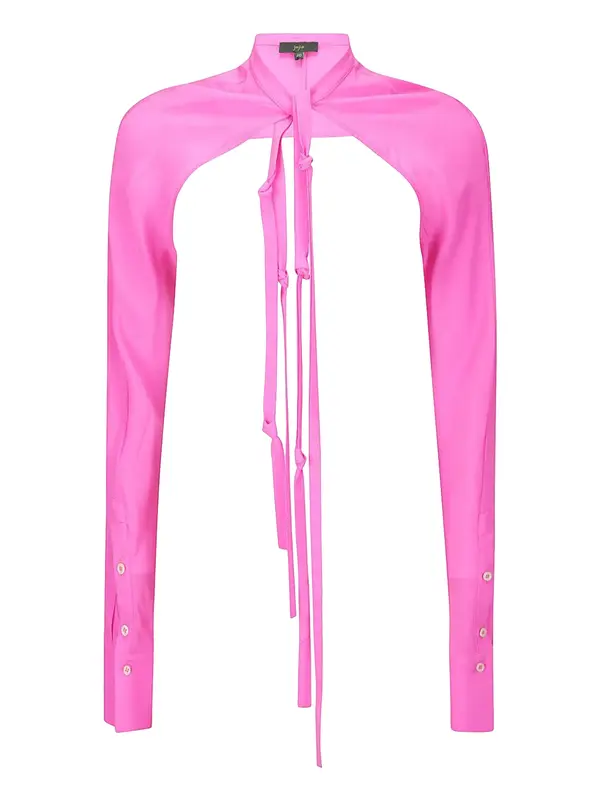 Jejia Collarless Sleeves - Pink