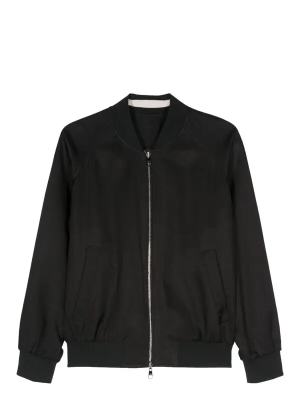 Neil Barrett Easy Fit Reversible Bomber Jacket - Black