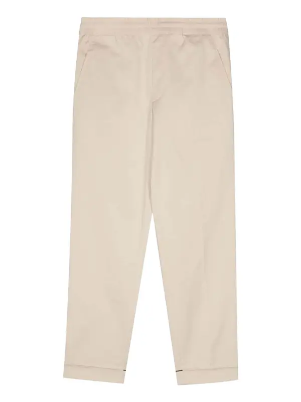 Neil Barrett Low-rise Slim-fit Trousers - Neutrals