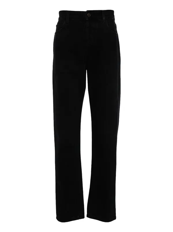 THE ROW Carlisle Slim-fit Jeans - Black