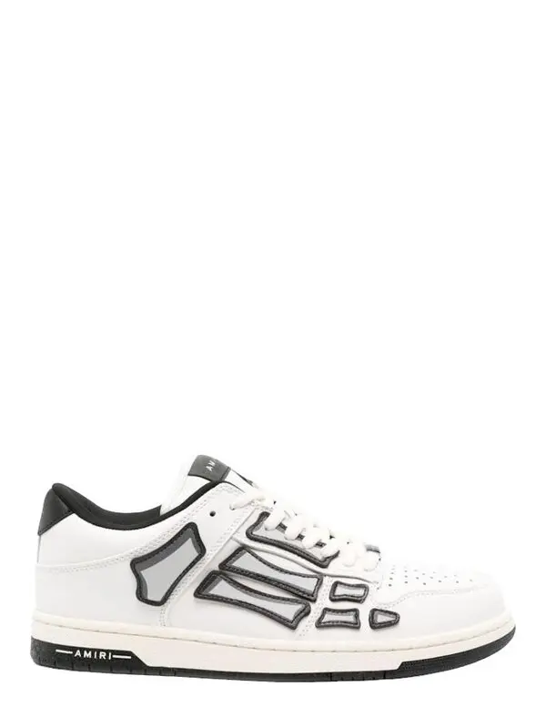 Amiri Skel Low Top Sneakers - White/black
