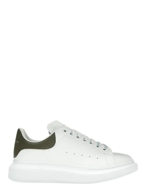 Alexander McQueen Oversized Sneakers - White/khaki