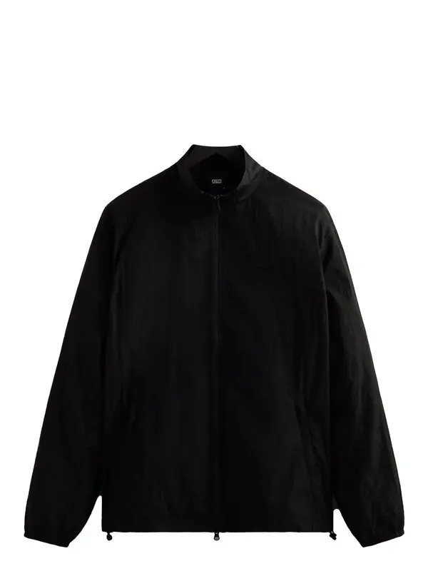 Kith Wrinkle Nylon Windsor Panelled Track Jacket - Black