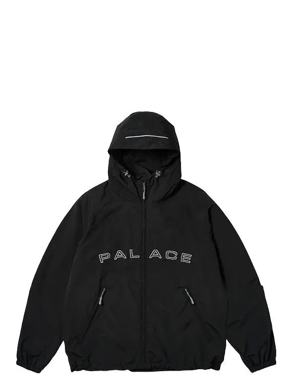 PALACE Arc Shell Hooded Jacket - Black