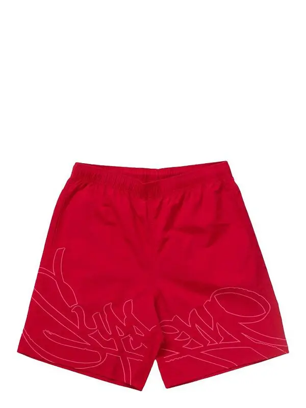 Supreme Tag Water Short - Red