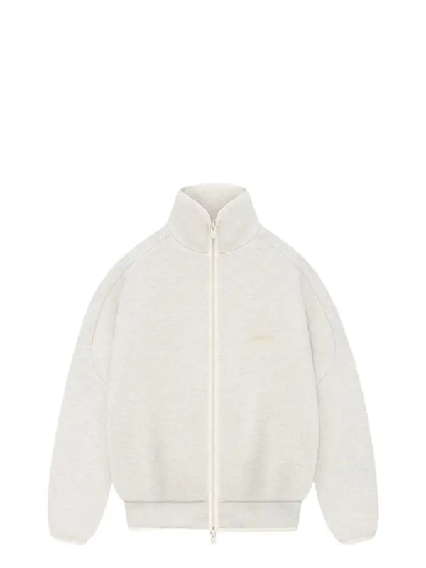 Fear Of God Athletics Heavy Fleece Track Jacket - Oatmeal Heather