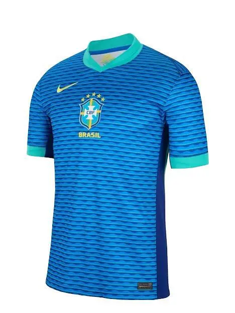 Nike Brazil 2024 Stadium Away Replica Jersey - Soar/light Retro/dynamic Yellow