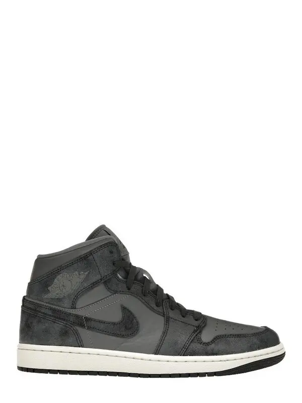JORDAN 1 Mid Sneakers - Smoke Grey/off Noir/sail