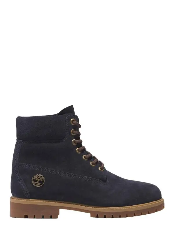 Timberland Heritage 6-inch Waterproof Boots - Dark Blue Suede
