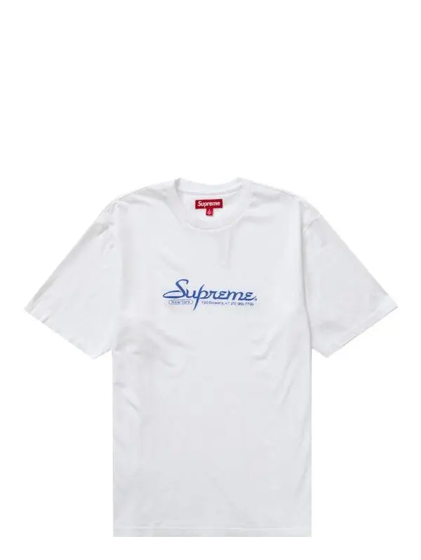 Supreme Contact Short Sleeve Top - White