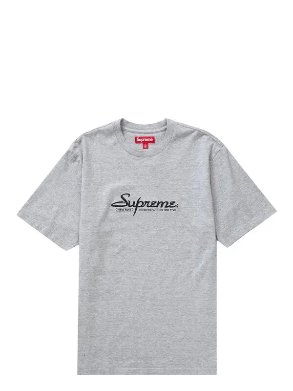 Supreme Contact Short Sleeve Top - Heather Grey