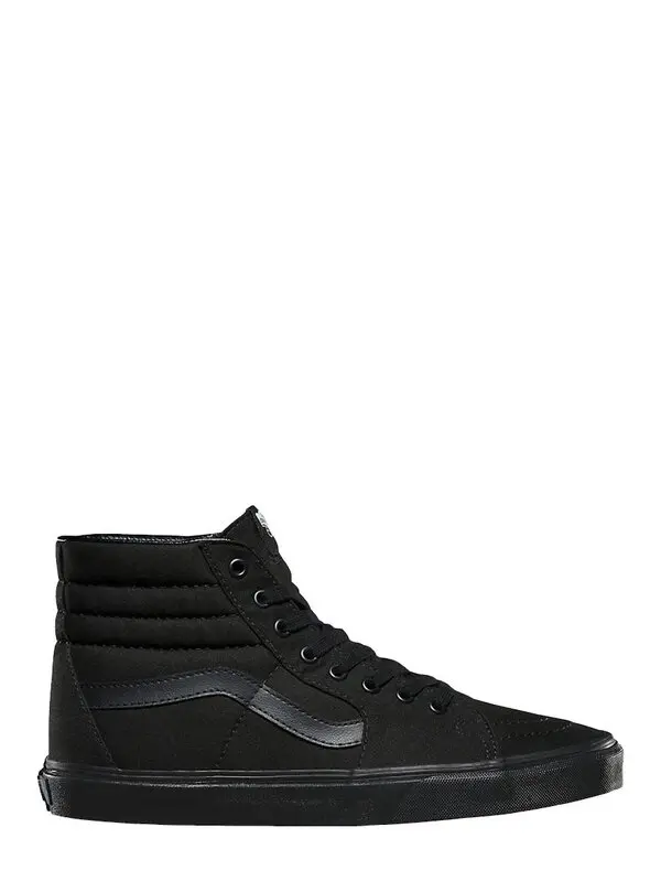 VANS Sk8-hi Canvas Sneakers - Black
