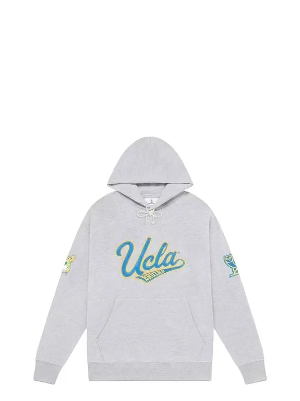 OVO X Ncaa Ucla Bruins Hooded Sweatshirt - Ash Heather Grey