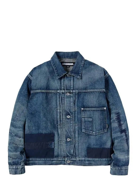 NEIGHBORHOOD Savage Denim Type 1 Jacket - Indigo