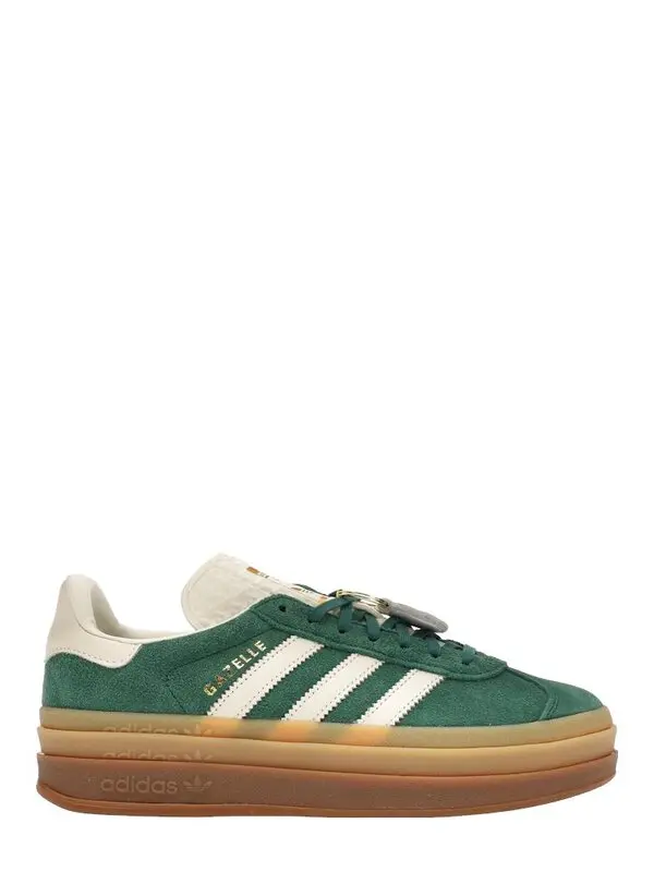 Adidas Gazelle Bold Sneakers - Green/white/gum