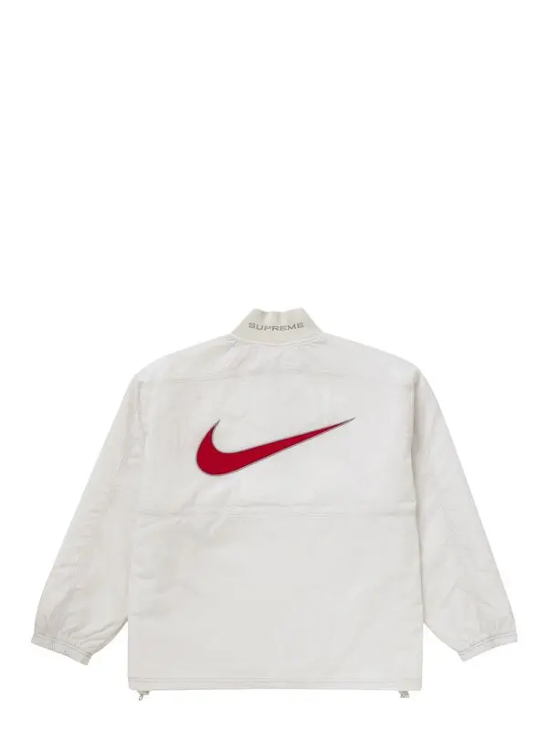 Supreme Nike Ripstop Pullover - White