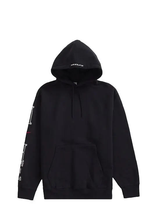 Supreme Nike Hooded Sweatshirt - Black