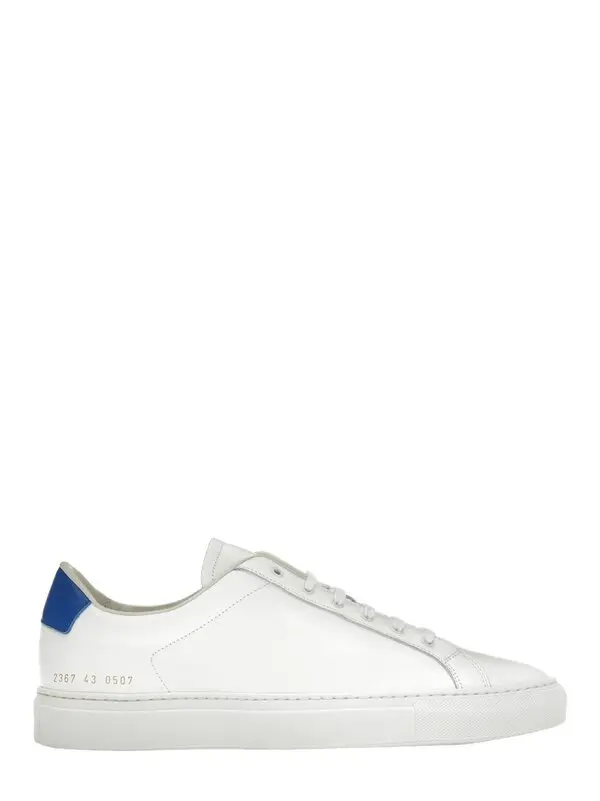 COMMON PROJECTS Retro Low Sneakers - White/blue