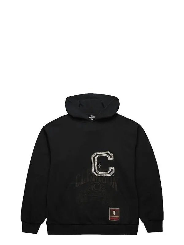 TRAVIS SCOTT X Mitchell & Ness Clemson Tigers Pullover Hoodie - Black