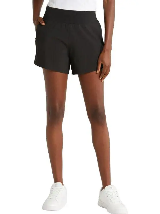 FREE FLY Breeze Athletic Shorts - Black