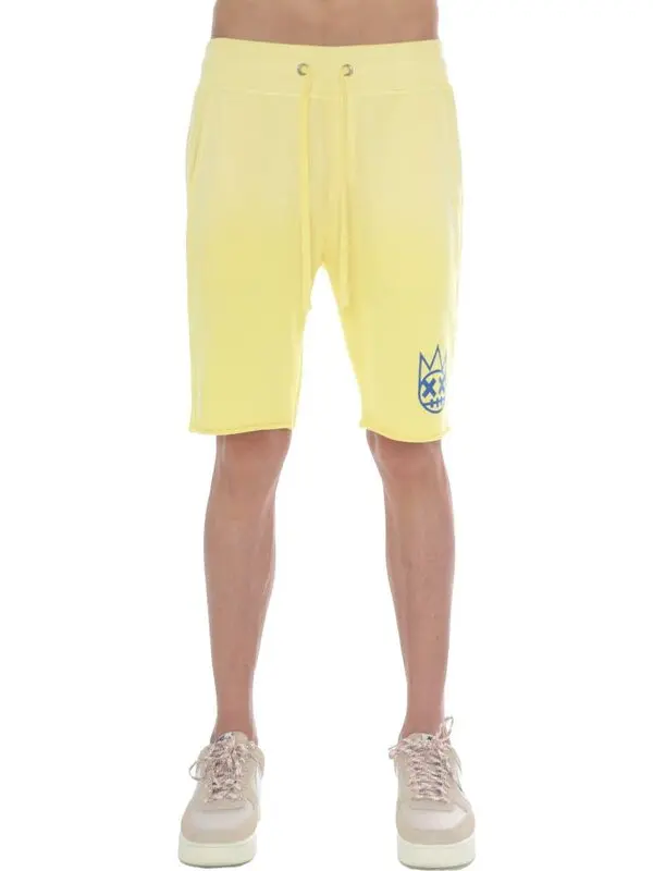 CULT OF INDIVIDUALITY Ombré Sweat Shorts - Vintage Yellow