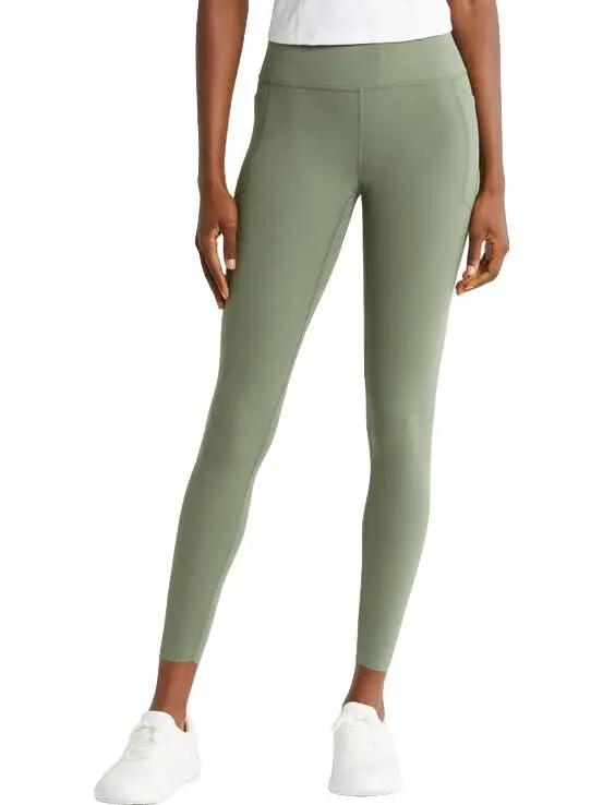 FREE FLY All Day Pocket 7/8 Leggings - Agave Greenz/dnu