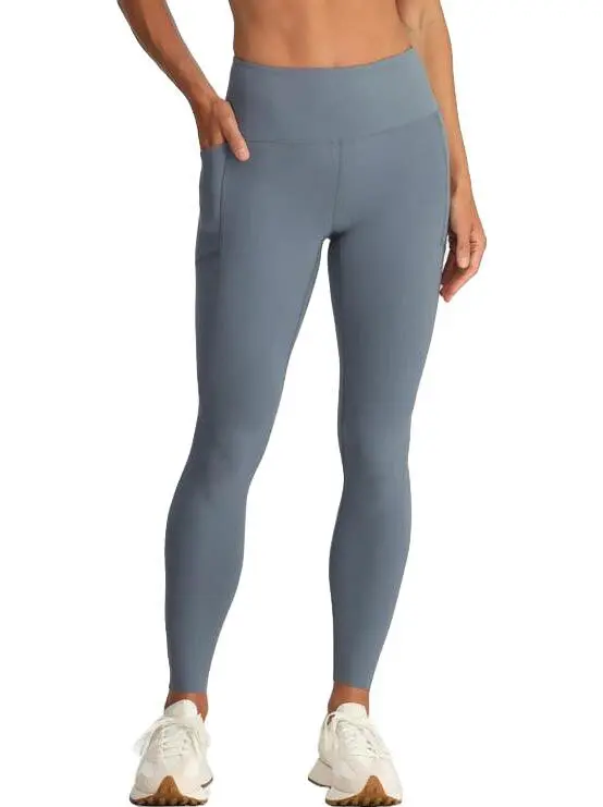 FREE FLY All Day Pocket 7/8 Leggings - Stormy Sea