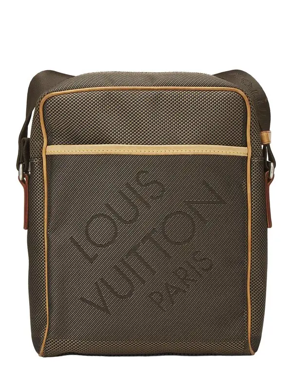 LOUIS VUITTON Damier Geant Citadin Messenger Bag - Grey
