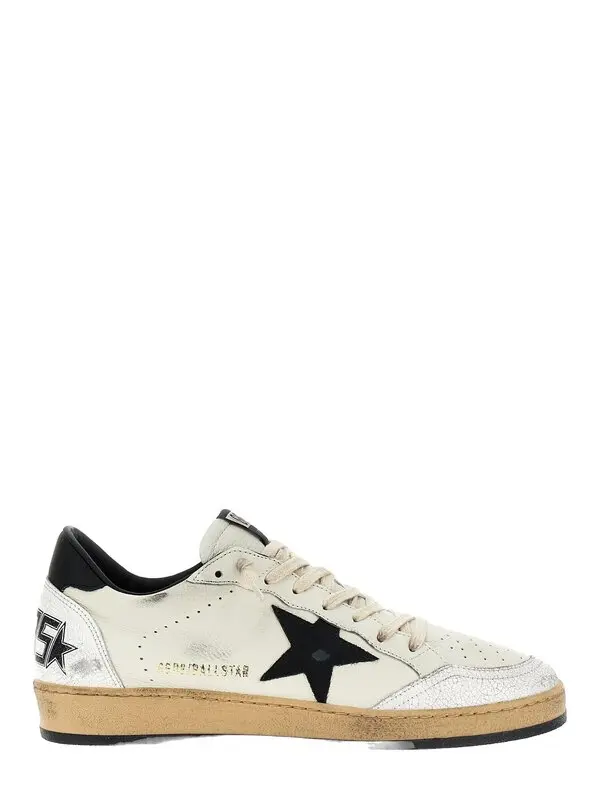 Golden Goose Ball Star Sneakers - White/black