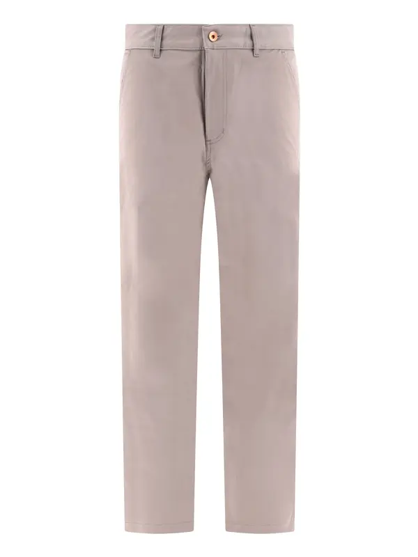 AND BLUE Carpenter Trousers - Brown