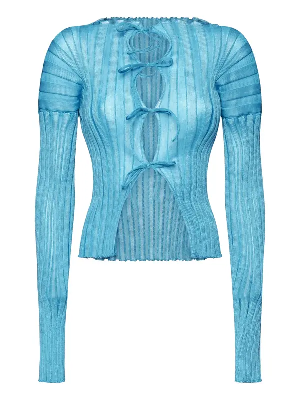A. ROEGE HOVE Katrine Cardigan - Blue