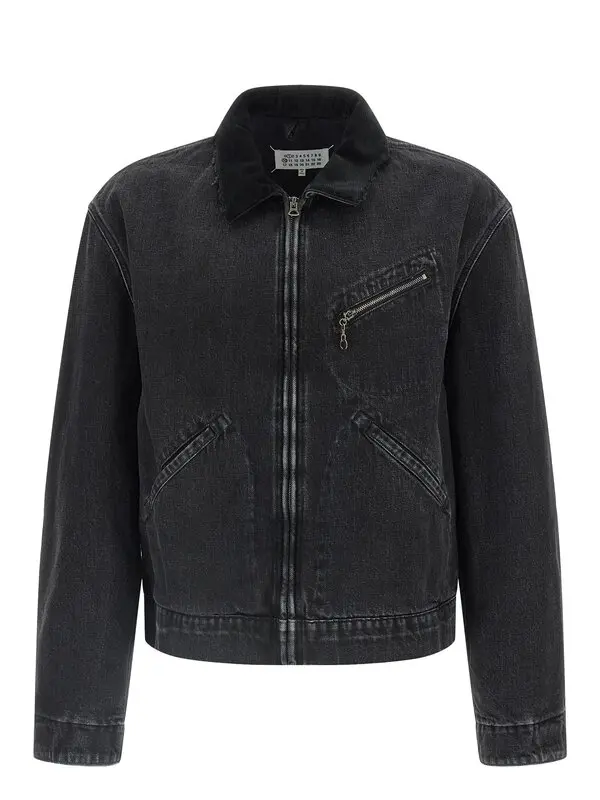 MAISON MARGIELA Japanese Denim Jacket - Black