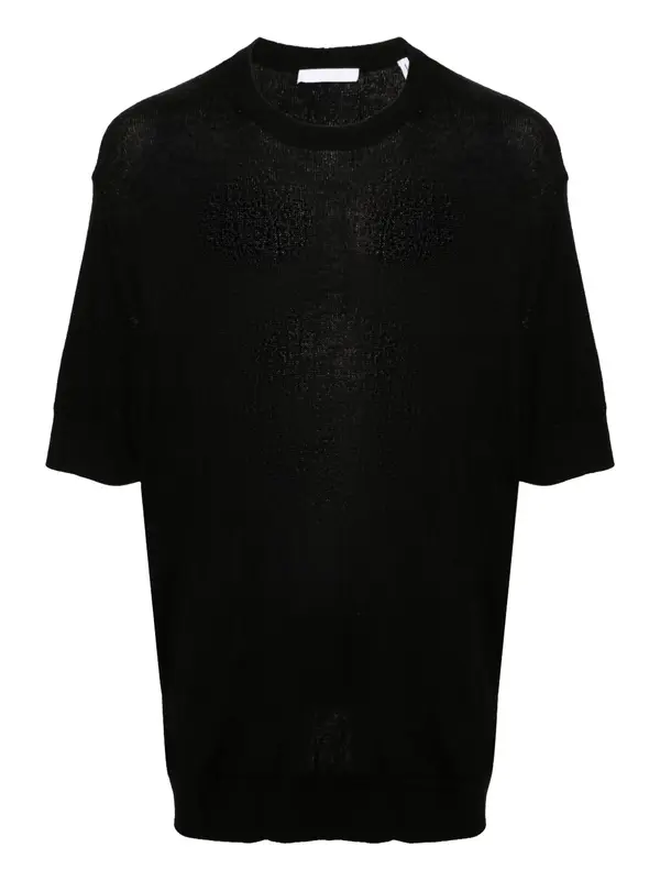 Helmut Lang Crushed-effect Sweater - Black