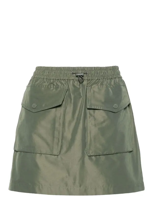 Moncler Cargo Mini Skirt - Green