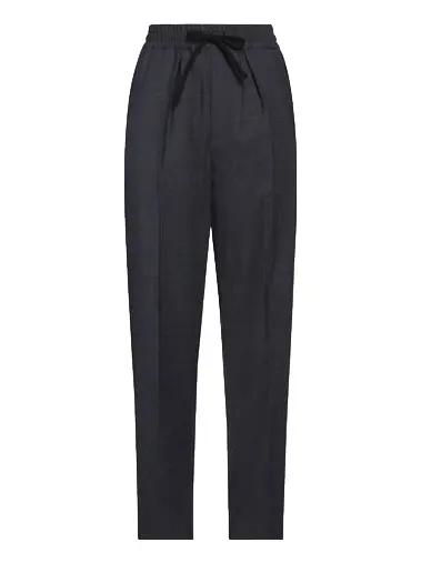 MARANT ETOILE Tartan Wool Blend Pants - Blue