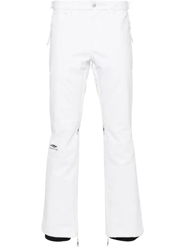 Balenciaga Logo-print Ski Trousers - White