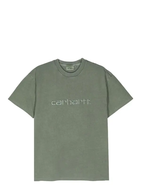 Carhartt Work In Progress Duster Logo-embroidered T-shirt - Green