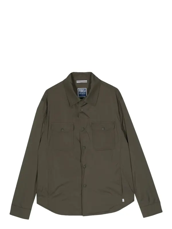 Fedeli Varese Shirt Jacket - Green