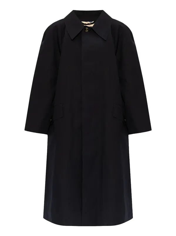 Marni Single-breasted Cotton Coat - Black