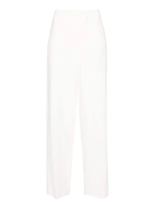 Fabiana Filippi Elasticated-waistband Trousers - White