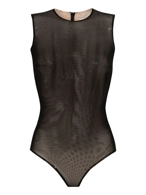 BLANCA VITA Bryo Mesh Bodysuit - Black