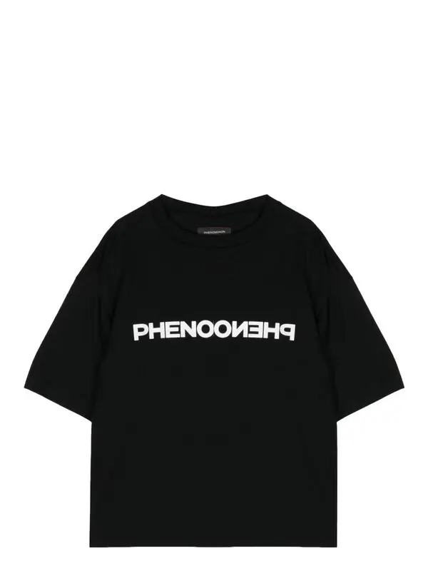 FUMITO GANRYU X Phenomenon Logo-print Cotton T-shirt - Black