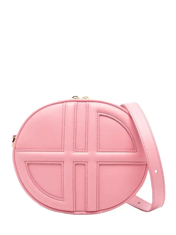 Patou Le Jp Leather Crossbody Bag - Pink