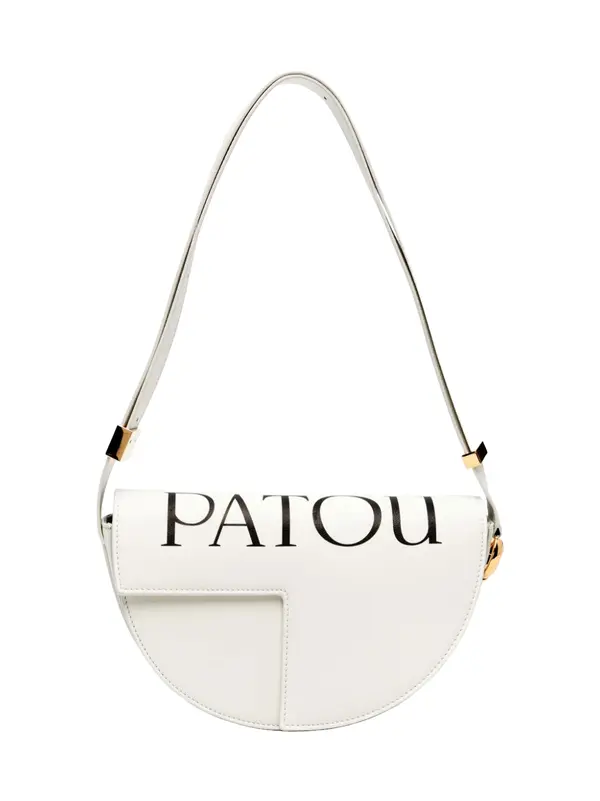 Patou Le Logo Shoulder Bag - White